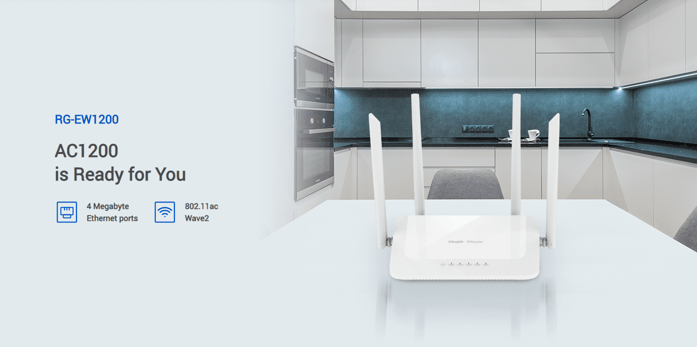 Ruijie Reyee RG-EW1200, 1200M Dual-band Wireless Router – Star-Link Group